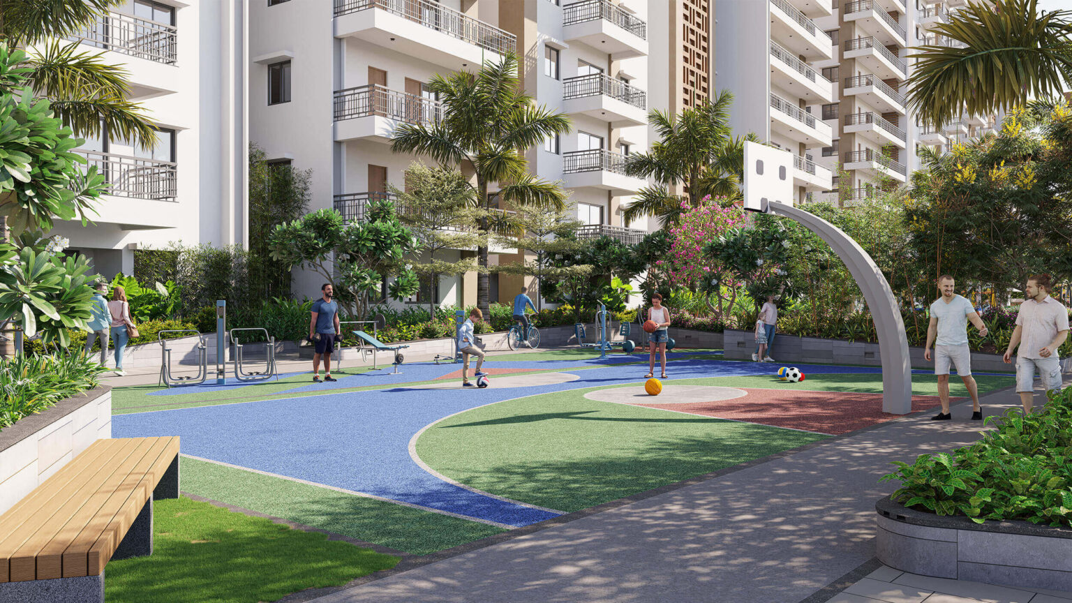 Highrise 2 & 3 BHK Flats for Sale in Miyapur - Primark Inspira